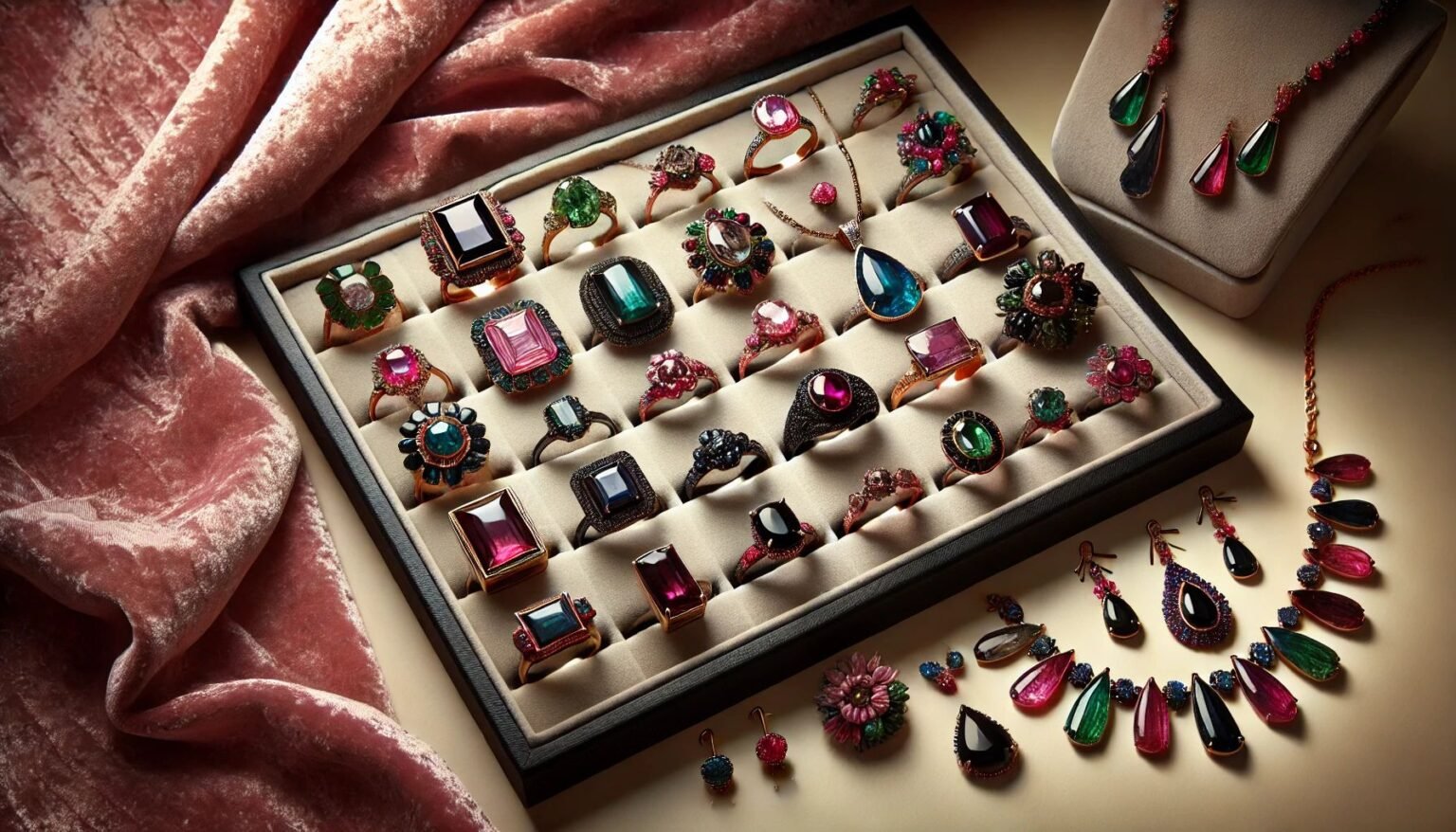 Saffier Sieraden: Blauwe Edelstenen vol Symboliek